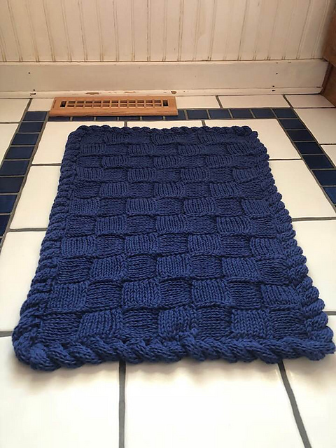 Ravelry: Bath Mat pattern by Kelly Klem