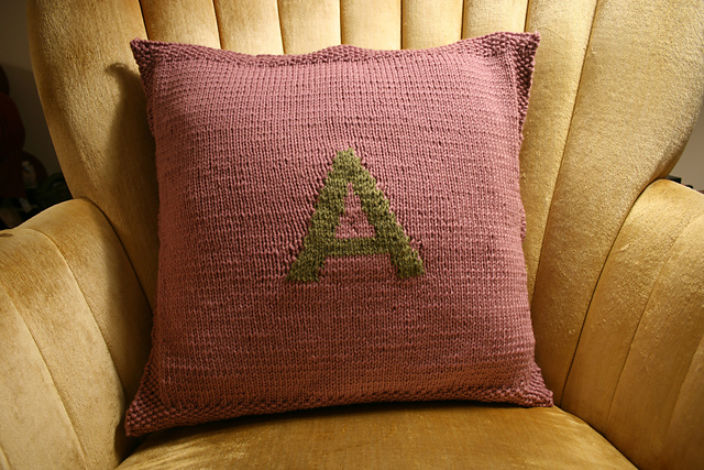 Ravelry: Alphabet Pillows pattern by Debbie Bliss