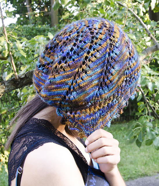 Ravelry: Kneating's Starry Night Slouch (Vortex) Hat
