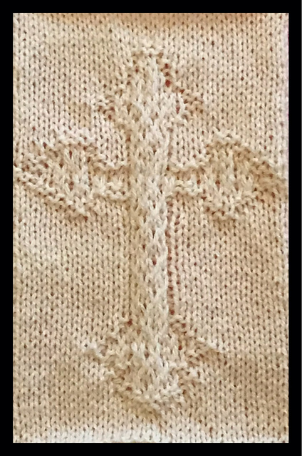 Ravelry: Intricate Cross Applique pattern by Kniche Handcrafted