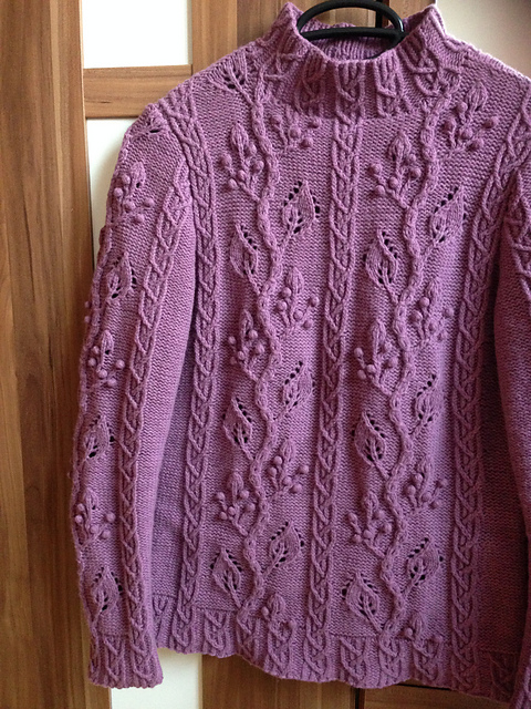 Ravelry: Plum Orchard Sweater pattern by Zee Karr