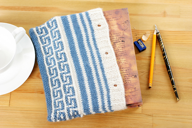 Ravelry: Athena Notebook Cover pattern by Jacqui Harding
