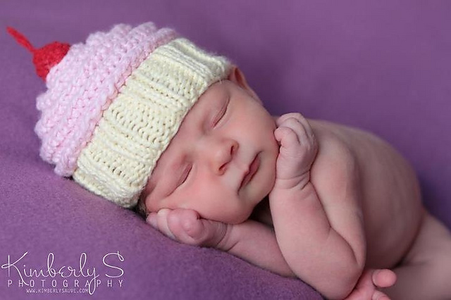 Ravelry: Baby Cakes Cupcake Hat pattern by Theresa Grant
