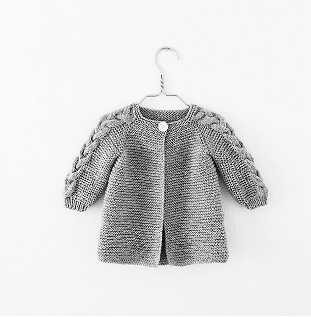Ravelry: Nordic Spring Jacket pattern by Knit By TrineP