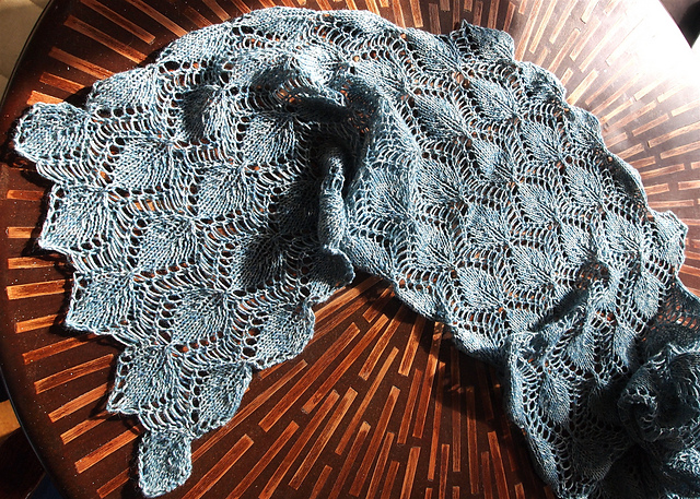Ravelry: Flowing Floral Scarf pattern by Grace Mcewen