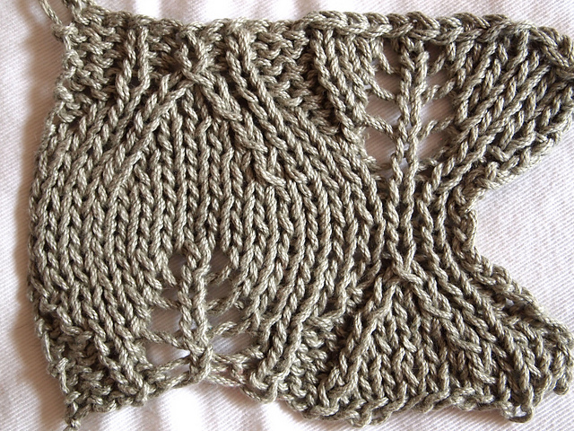 Ravelry: Leaf Lace Pattern 12 pattern by Grace Mcewen