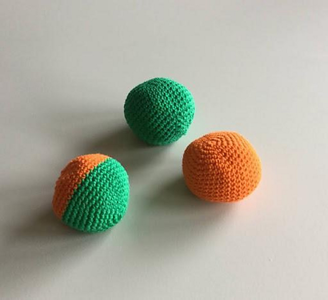 Ravelry: Haggy sack balls pattern by Pernille Thorsen