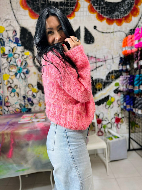 Ravelry: Jersey Peach Fuzz pattern by Maria Abril