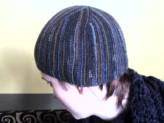 Ravelry: Sideways Sock Hat pattern by Jasmine Koski