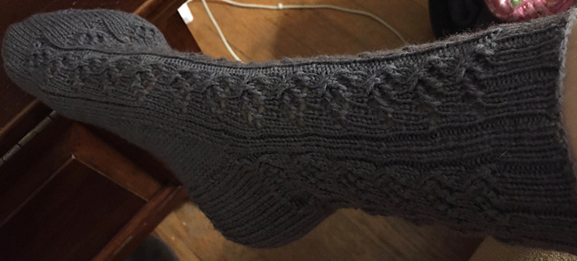 Ravelry: Grey Moss Socks pattern by Cheryl Lanham