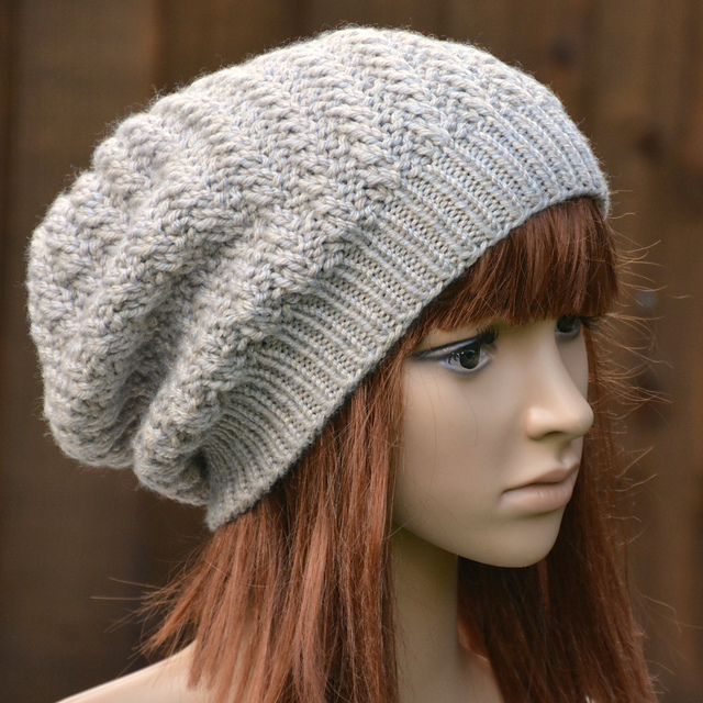 Ravelry: Women's Slouchy Hat KPWS14 pattern by Marisa Perrin