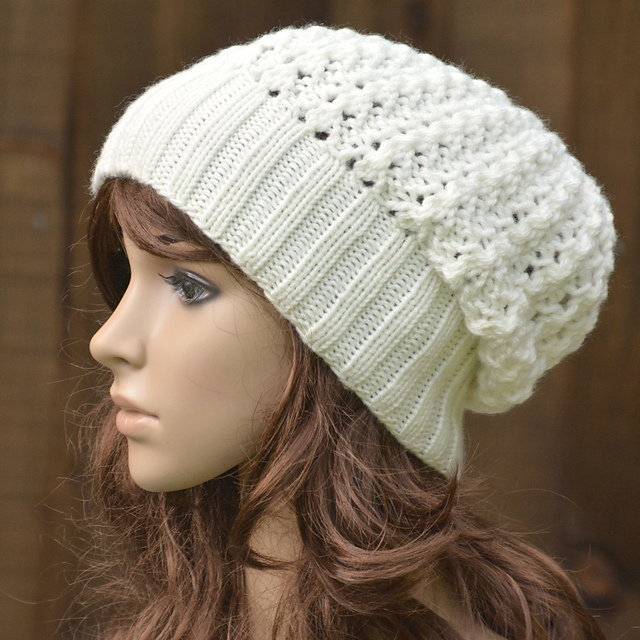 Ravelry: Womens Slouchy Hat KPWS10 pattern by Marisa Perrin