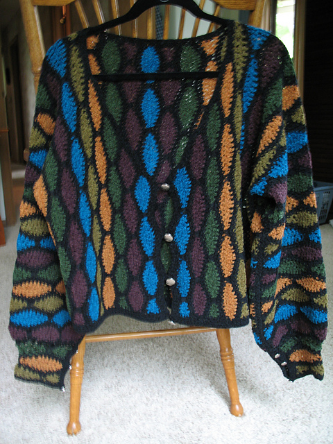 Ravelry: Velvet Diamonds pattern by Linda Kuntz & Gloria Tracy