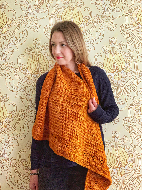 Ravelry: Straight Laced Shawl pattern by Knit Sisu