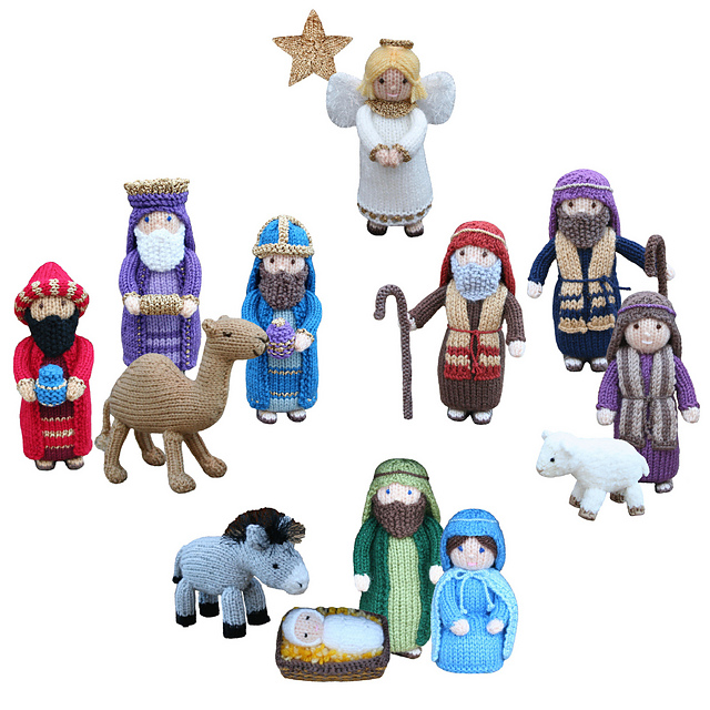 Ravelry: Christmas Nativity Collection pattern by Sarah Gasson