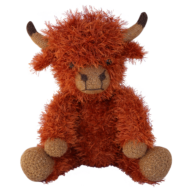 Ravelry: Highland Cow (Knit a Teddy) pattern by Sarah Gasson