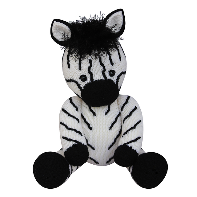Ravelry: Zebra (Knit a Teddy) pattern by Sarah Gasson