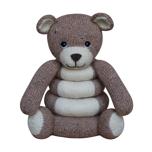Ravelry: Bear Stacking Toy pattern by Sarah Gasson