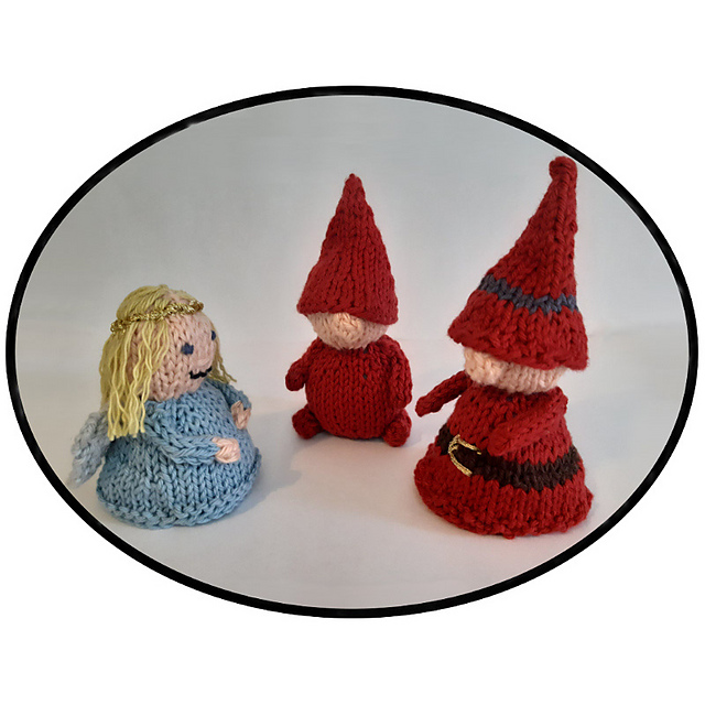 Ravelry: Nordic Elves and Angels pattern by Hanne Jensen