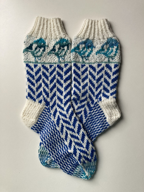 Ravelry: Blue Sparrow pattern by Rinske Noordeloos