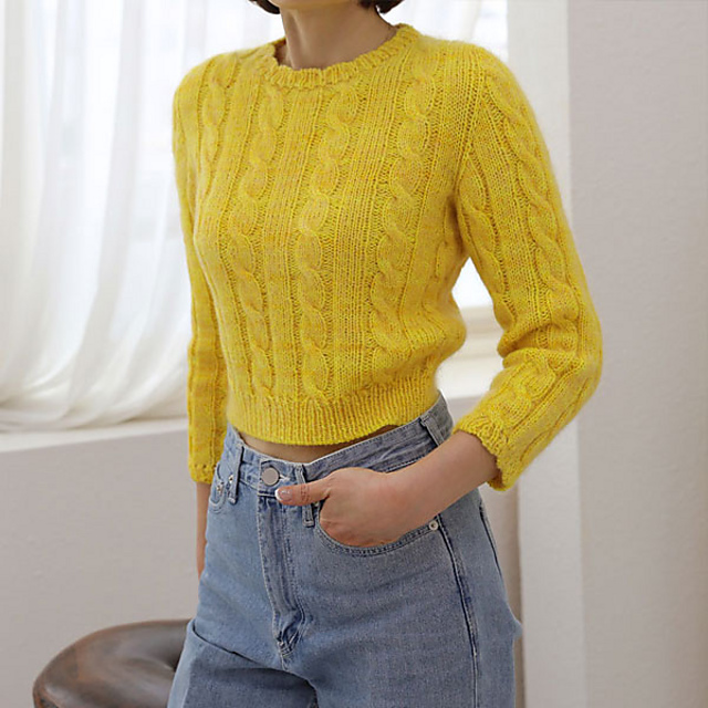 Ravelry: Joy Sweater pattern by knitcafe_official