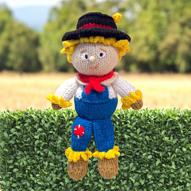 Ravelry: Harry O'Hay Scarecrow Choc Cover / toy pattern by Rebecca Roberts