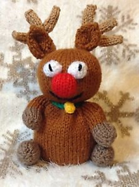 Ravelry: Rudolph the Reindeer pattern by Rebecca Roberts