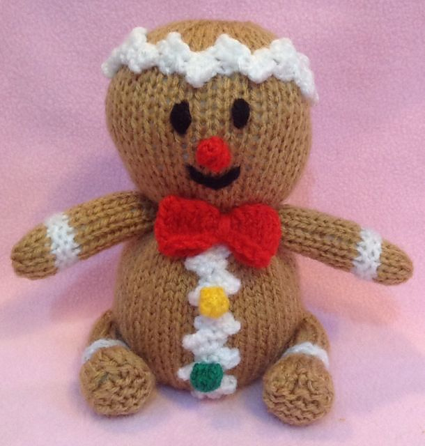Ravelry: Gingerbread Man pattern by Rebecca Roberts