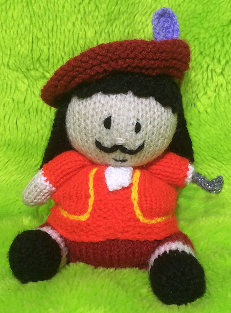 Ravelry: Captain Hook pattern by Rebecca Roberts
