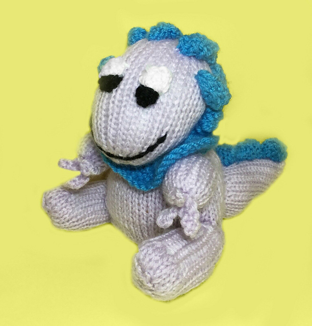 Ravelry: Christmasaurus Dinosaur pattern by Rebecca Roberts