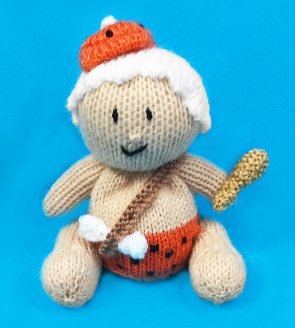 Ravelry: Bam Bam Rubble (Flintstones) orange cover / toy pattern by ...