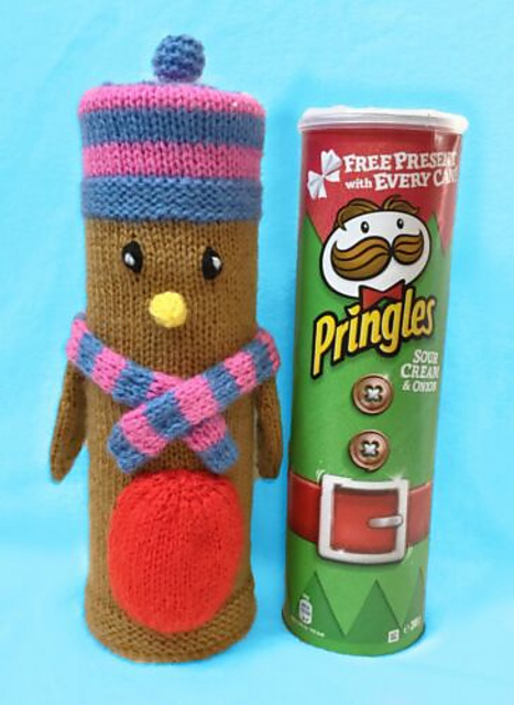 Ravelry: Robin Pringles Holder pattern by Rebecca Roberts