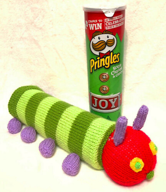 Ravelry: The Very Hungry Caterpillar Pringle crisp cover pattern by ...
