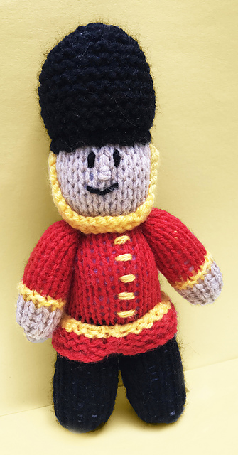 Ravelry: Royal Jubilee Guard Soldier Finger Puppet pattern by Rebecca ...