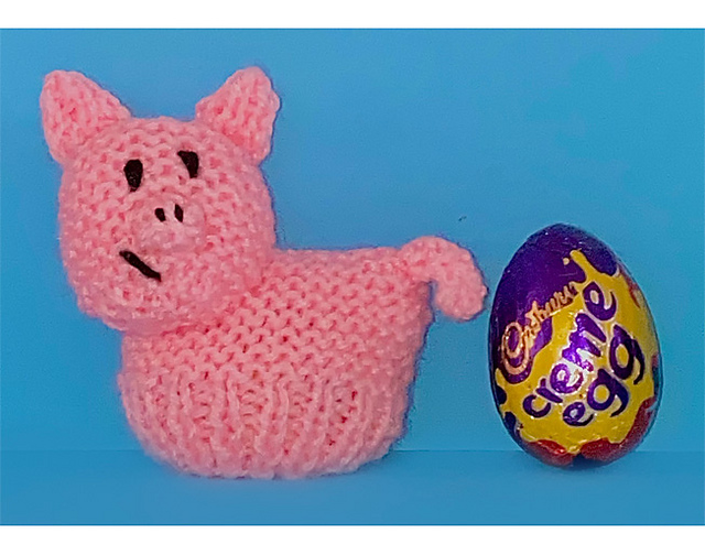 Ravelry: Easter Pig Basket chocolate cover fits Creme Egg pattern by ...