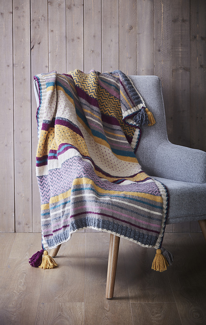 Ravelry: Knitcraft Mindful Blanket pattern by Knitcraft by Hobbycraft