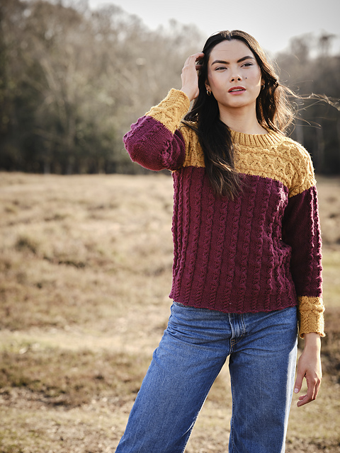 Ravelry: Knitcraft Broken Honeycomb Jumper pattern by Knitcraft by ...