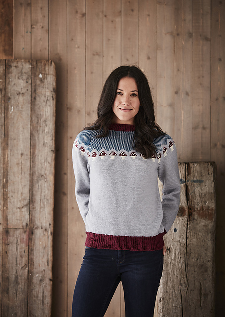 Ravelry: Knitcraft Foraging Fair Isle Jumper pattern by Knitcraft by ...