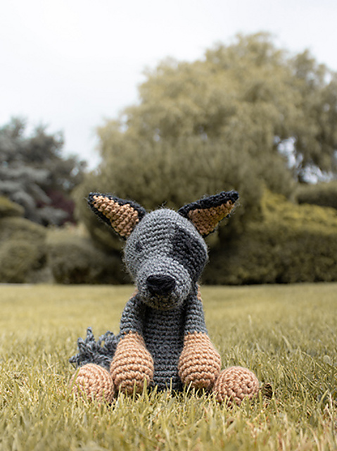 Ravelry: Cheryl the Australian Cattledog pattern by Kerry Lord