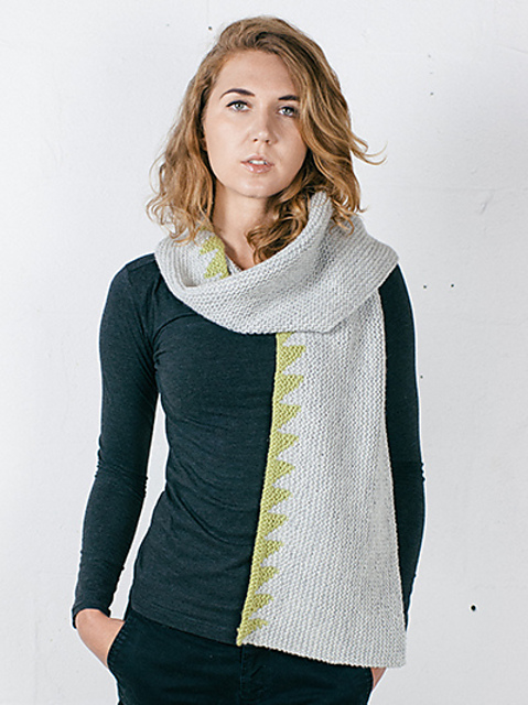Ravelry: Triangle Scarf pattern by TOFT