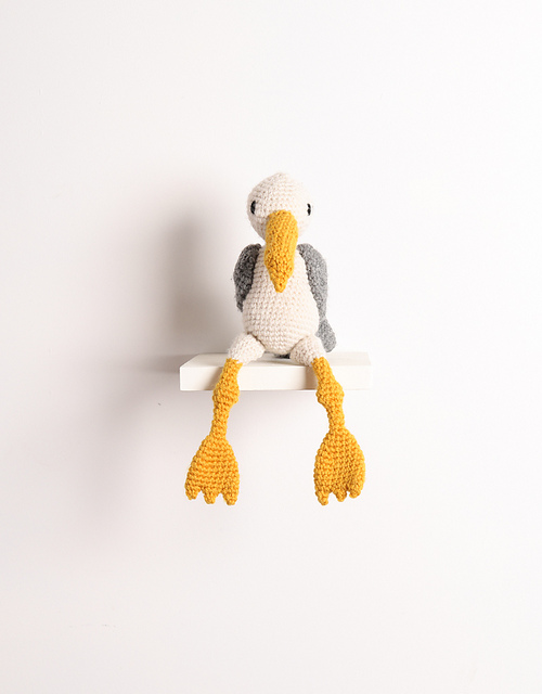 Ravelry: Dave the Seagull pattern by Kerry Lord