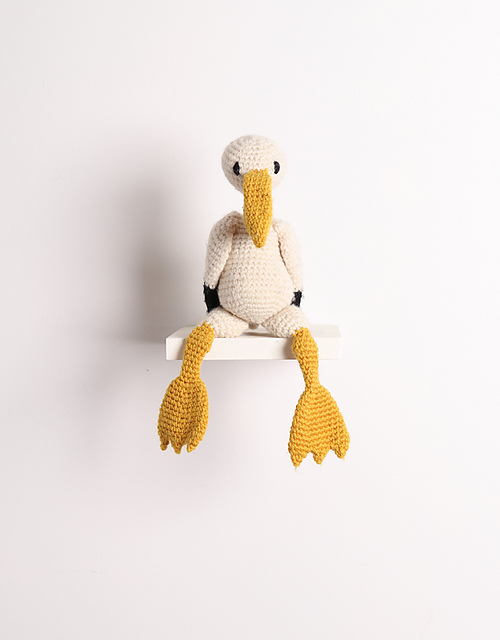 Ravelry: Huck the Pelican pattern by Kerry Lord