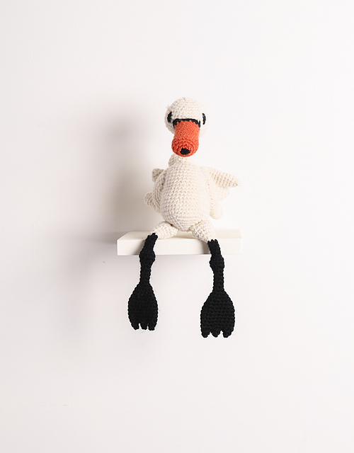 Ravelry: Margot the Swan pattern by Kerry Lord