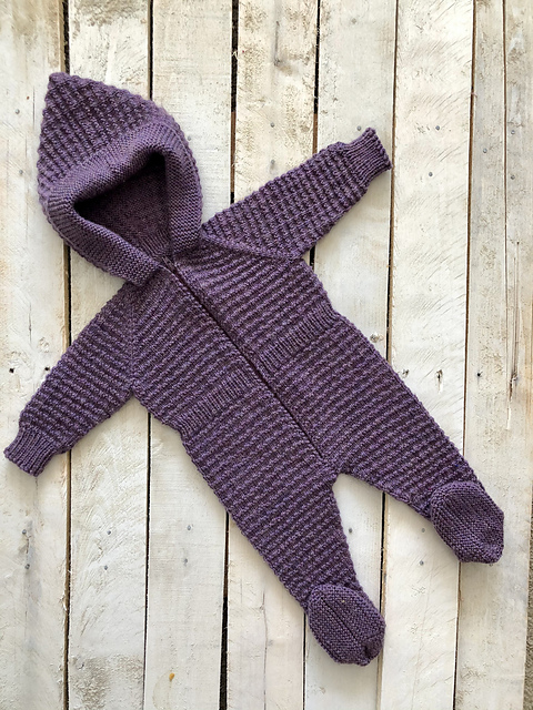Ravelry: #21 Hooded Pram Suit pattern by Patons