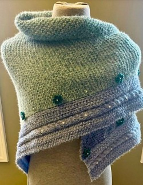 Ravelry: The Nancy Wrap pattern by Regina Mattern