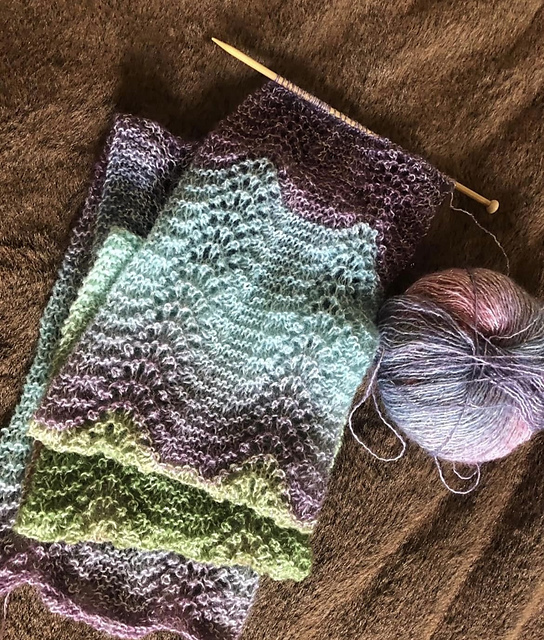 Ravelry: Sea Foam Scarf pattern by Regina Mattern