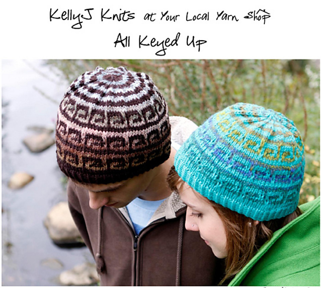 Ravelry: All Keyed Up pattern by Kelly Jensen