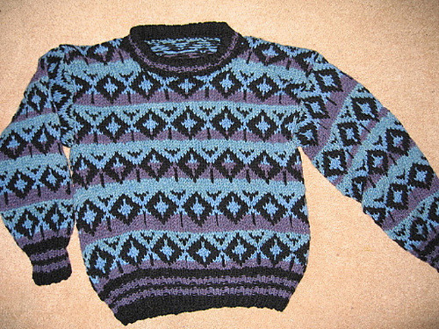 Ravelry: Stained Glass pattern by Ann Bourgeois