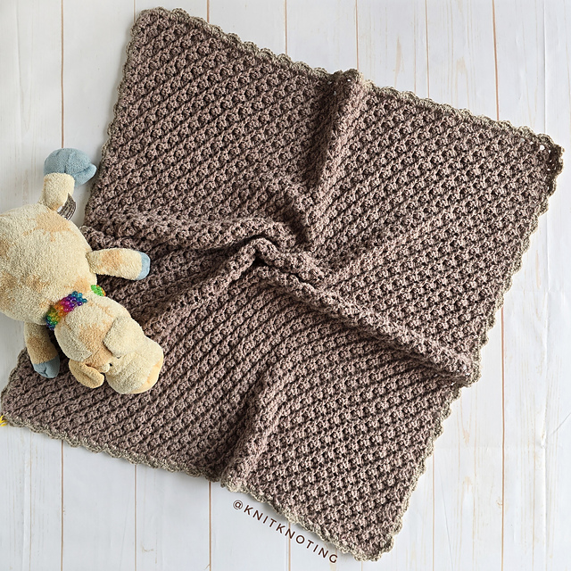 Ravelry: Trellis Baby Blanket pattern by Inge Handaya
