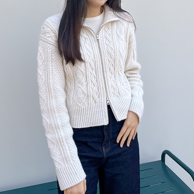 Ravelry: Proper Zipup pattern by Knitmate